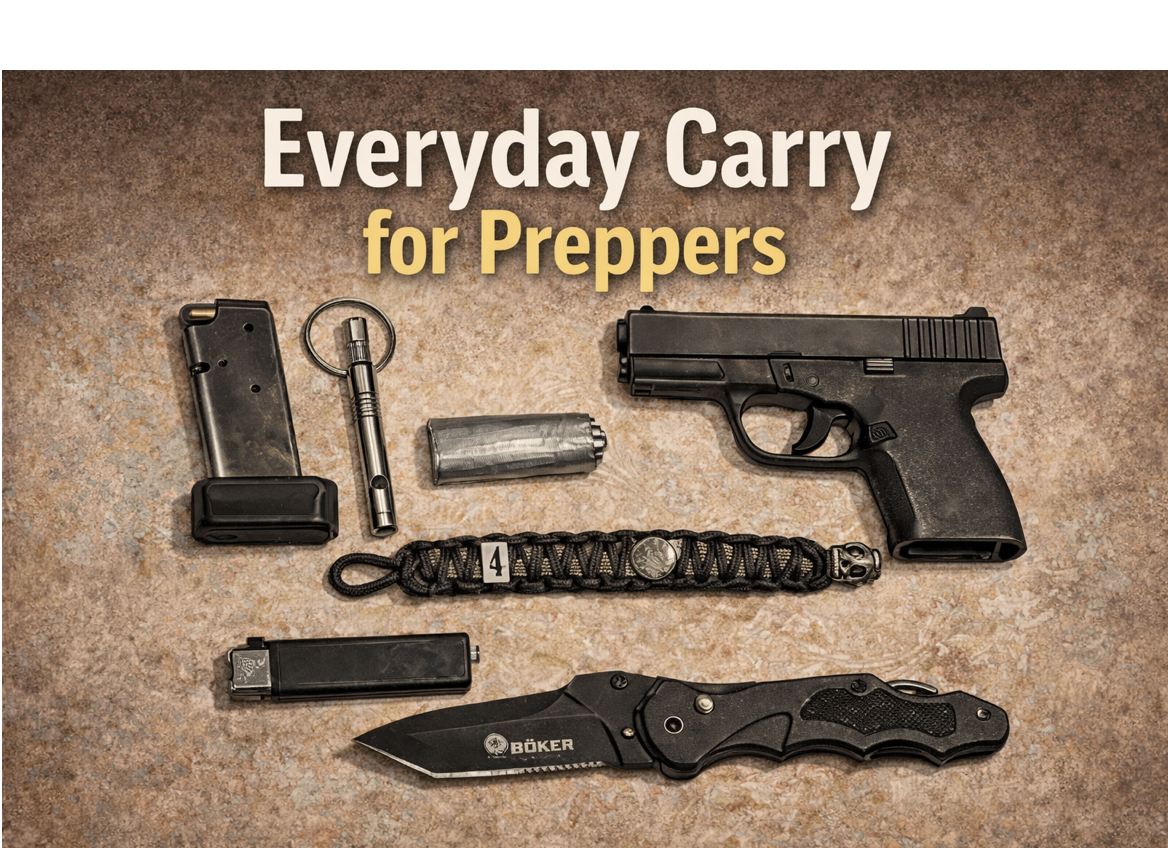 Every Day Carry EDC for preppers - Survival Prepper